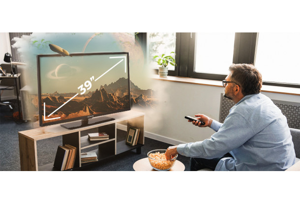 TVs up to 39 "inches (99 cm)