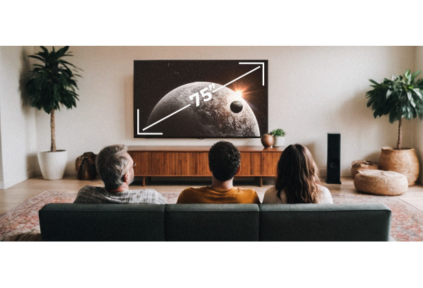 Televízory s uhlopriečkou do 75" palcov (190 cm)