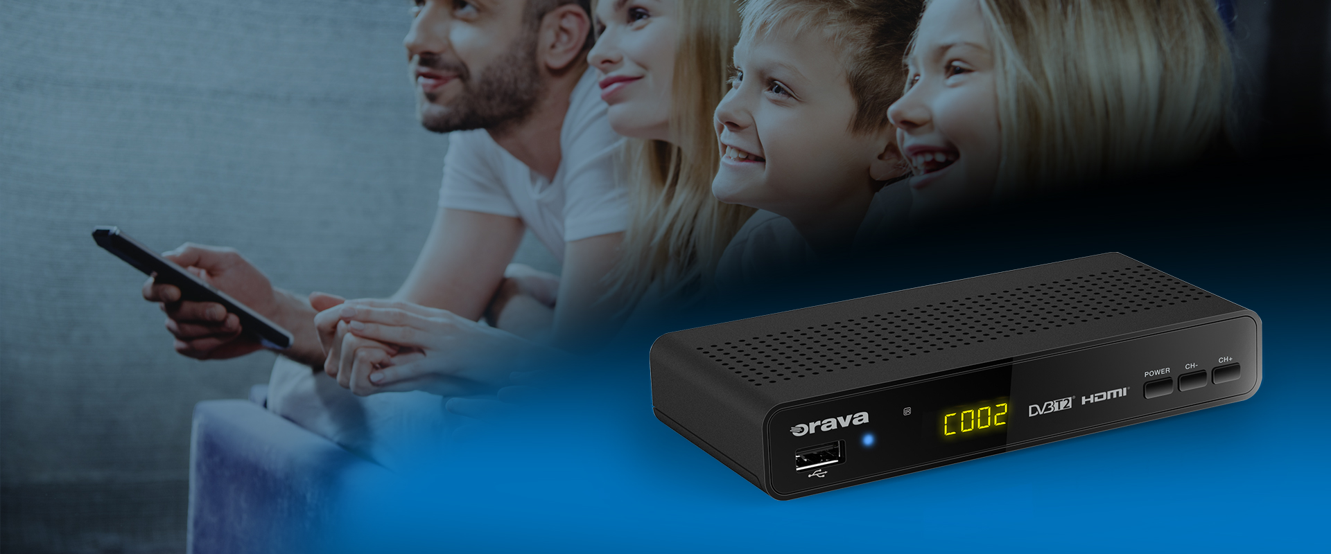 HD digital terrestrial receiver DVB-30 | Orava.eu