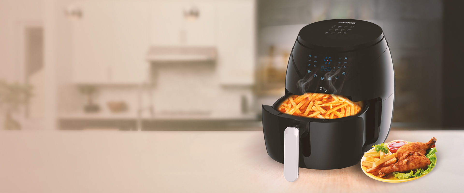 Fritézy - fritovacie hrnce, teplovzdušné fritézy | Orava.eu